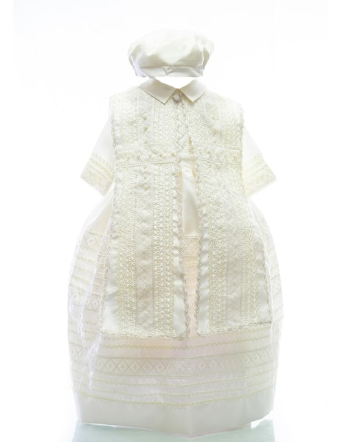 Ropón desmontable Wow Ceremonias para bebé niño 1