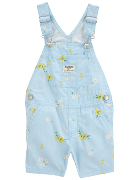 Overol short Oshkosh de algodón para bebé niña