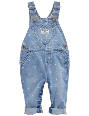 Overol Oshkosh de algodón para bebé niña